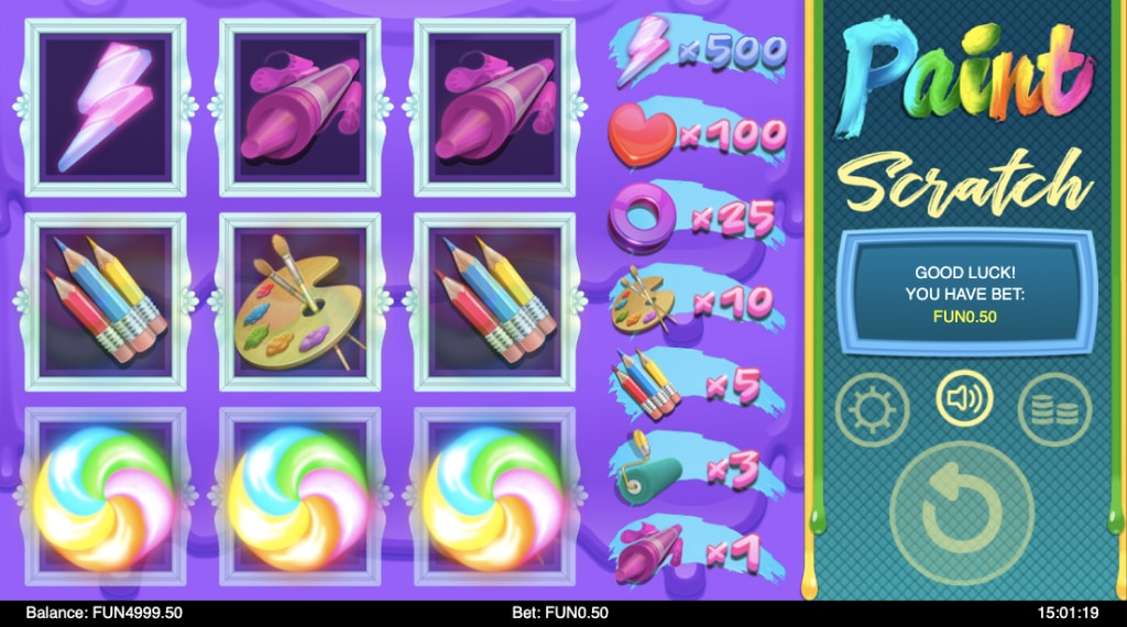 🥇 Paint Scratch | Nu Met Gratis Demo | Maak kans op de hoofdprijs!